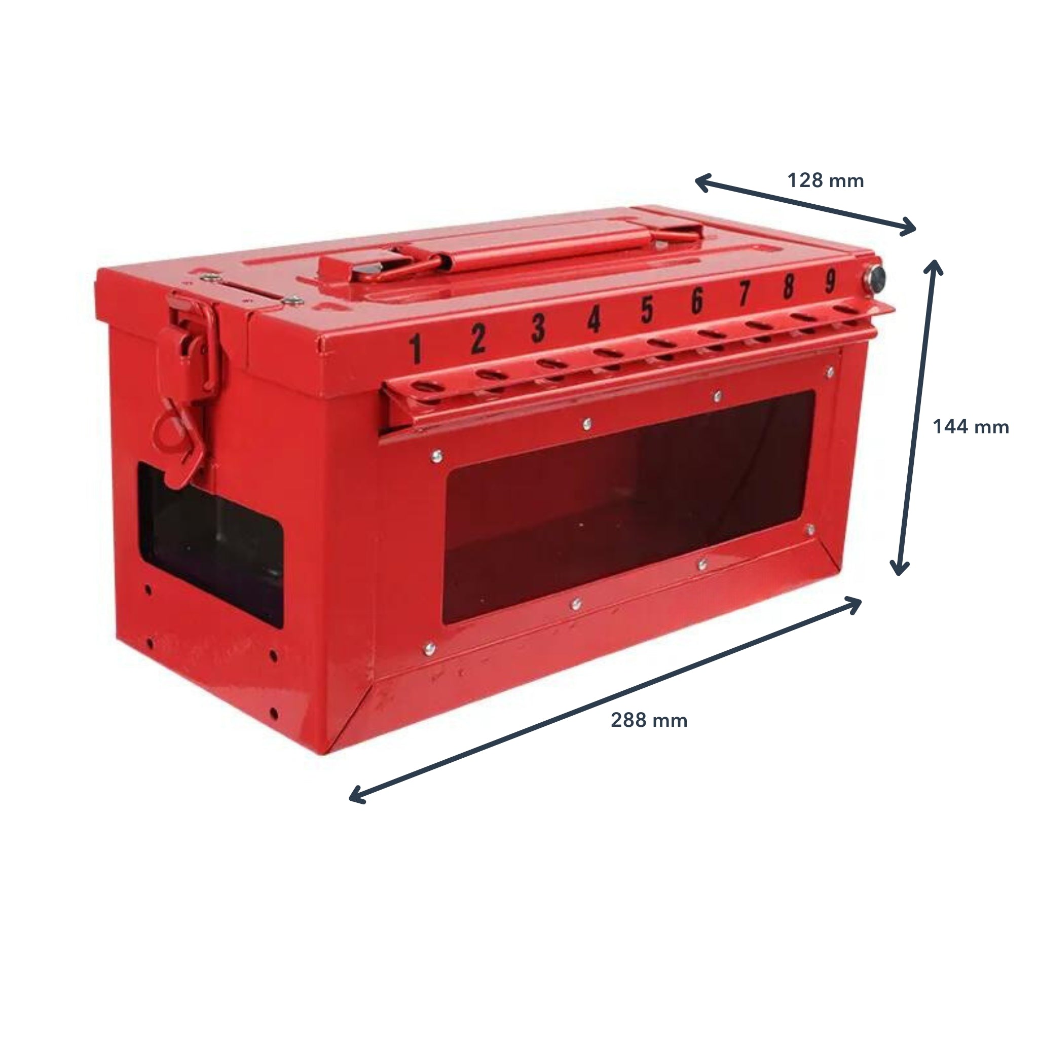 Buy LOTO Lockbox - Large - Key Window | The Lock Box