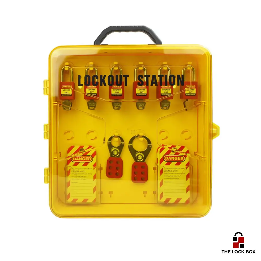Buy Small Lockout Tag Out Station - Style 2 | The Lock Box