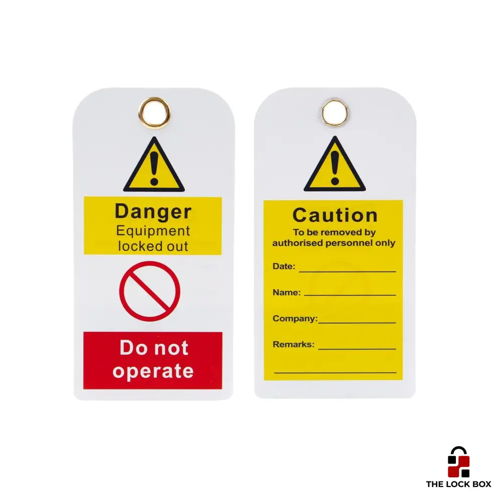 Buy Safety Tags for Padlocks - Style 1 | The Lock Box